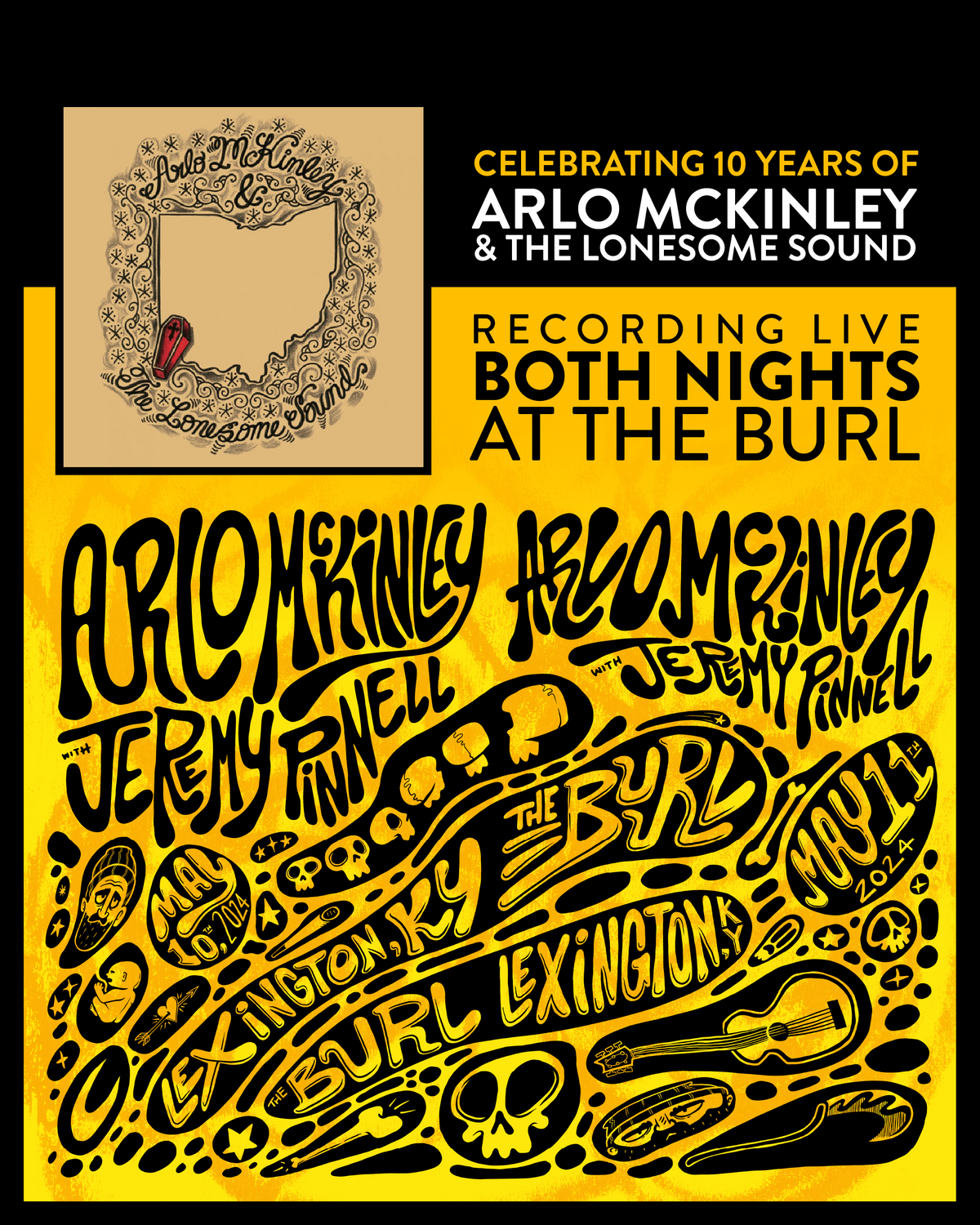 (Pre-Sale) Arlo McKinley - Arlo McKinley & The Lonesome Sound - Live a – Oh Boy Records Shop